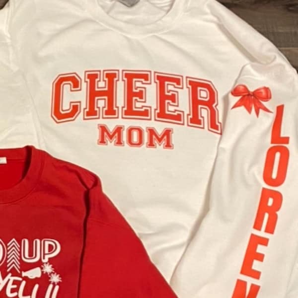 Cheer Mom SVG, Cheer Mom Jersey Font Svg, Cheer Mom Varsity Svg, Cheer ...