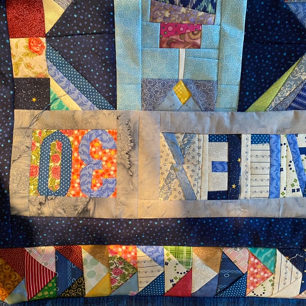 3-inch Number Punctuation Foundation Paper Piecing Pattern, FPP, Quilt ...