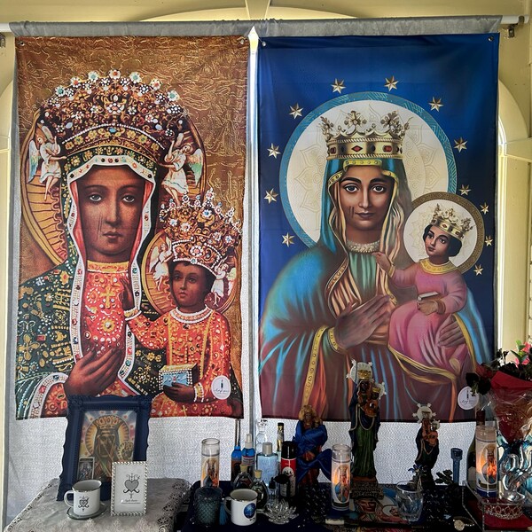 SIMBI MAKAYA Haitian Vodou Vèvè Enamel Mug **medium Size** | Haitian ...