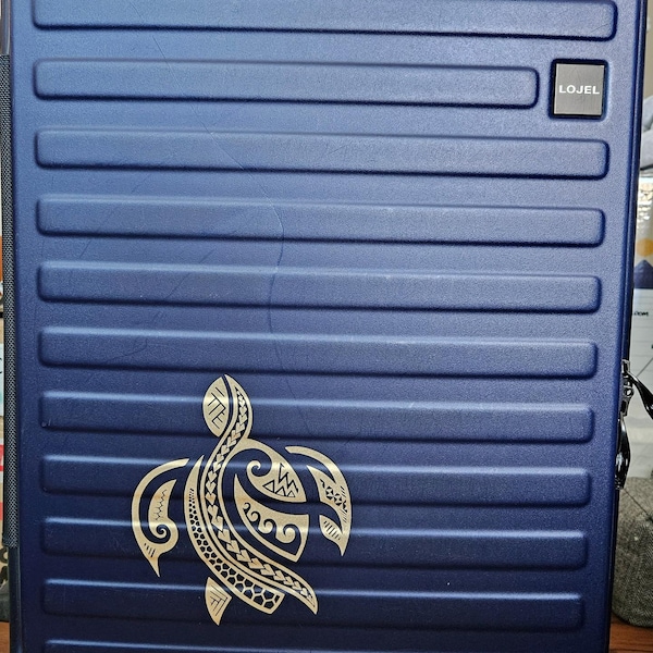 Hawaiian Honu Turtle Car Decal | Polynesian Tribal Sea Turtle Vinyl ...