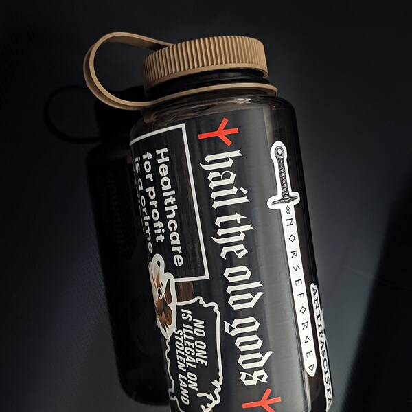 No One is Illegal on Stolen Land Sticker | Racism Sticker | Land Back ...