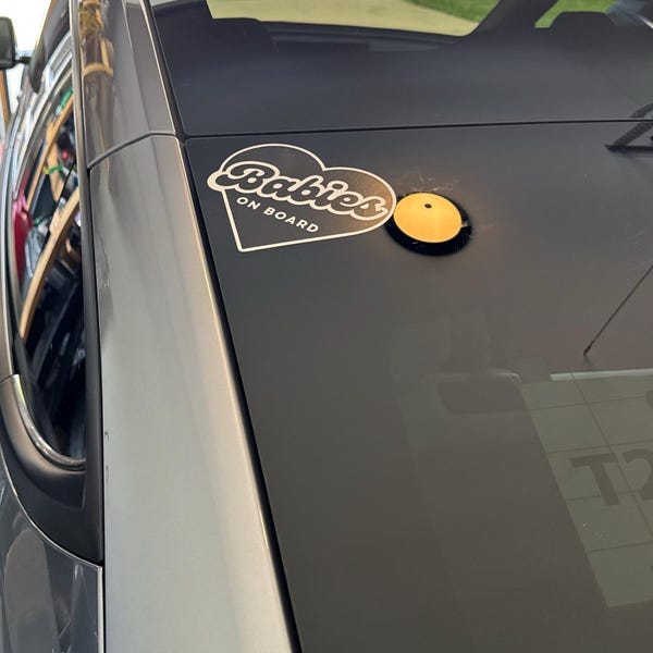 Baby on Board Magnet, Safety Sign, Cute Baby on Board Bumper Magnet ...
