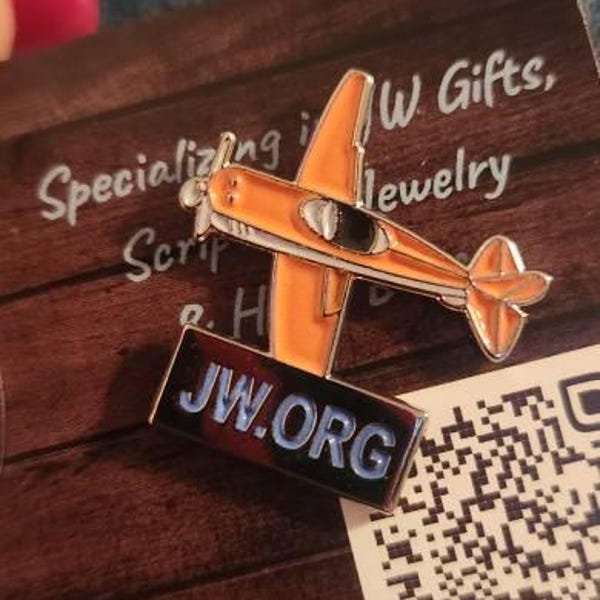 Caleb Airplane JW.ORG Lapel Pin [LOT of 1] - Etsy