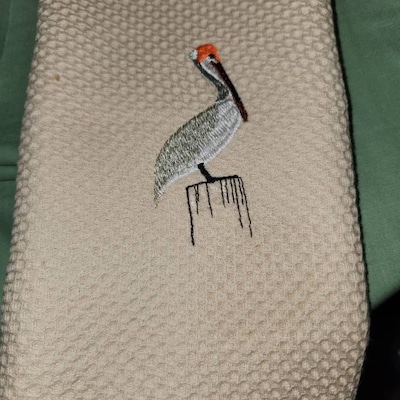 Pelican Machine Embroidery Design Instant Download - Etsy