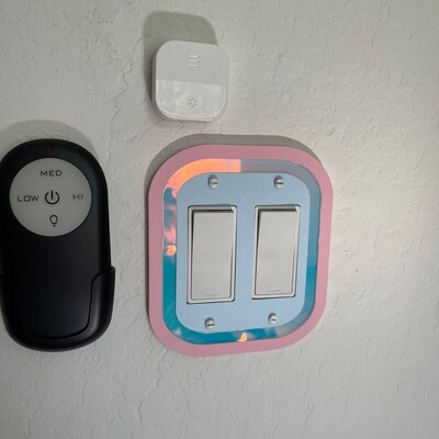 Oval Iridescent Light Switch Cover - Etsy