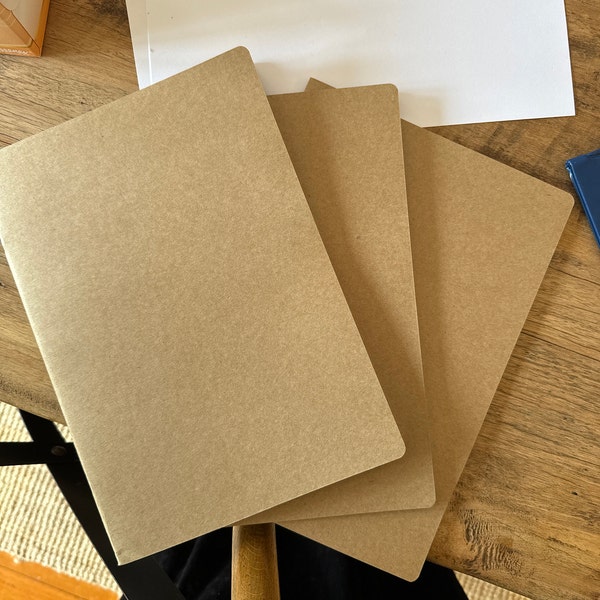 Handmade Notebooks and Journals With Recycled Covers. Make Notes, Use ...