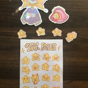 Creepy Eyes Sticker Sheet/creepycute/kidcore/weirdcore/dreamcore ...