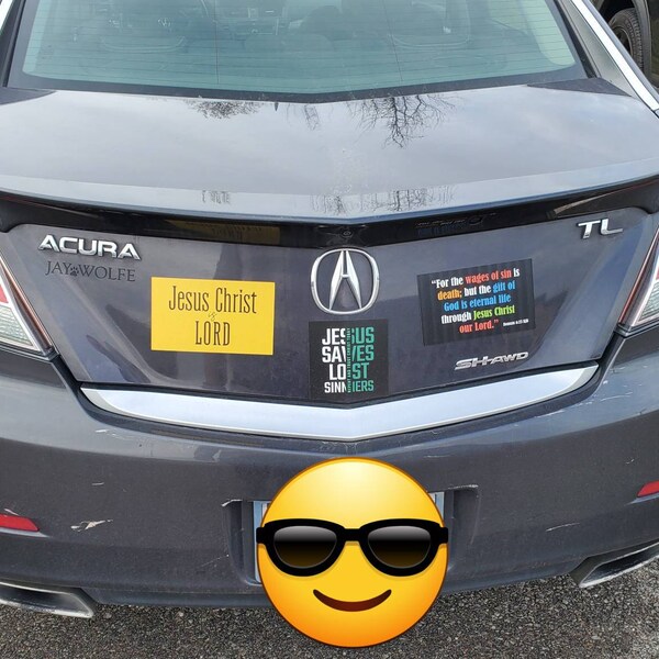 Jesus Saves Lost Sinners - Car Magnet - A Call to Repentance and Faith ...