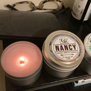 Hopper Soy Candle Stranger Things Fandom Candle 8oz All - Etsy