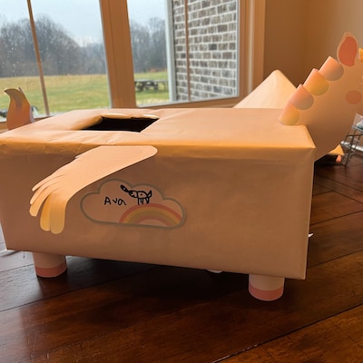 Pegasus Valentine Box Kit DIY Printable Horse Box Decor Kit for ...