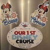 Our 1st Disney Cruise Ship Name Tag Family Magnet - Personalized Disney ...