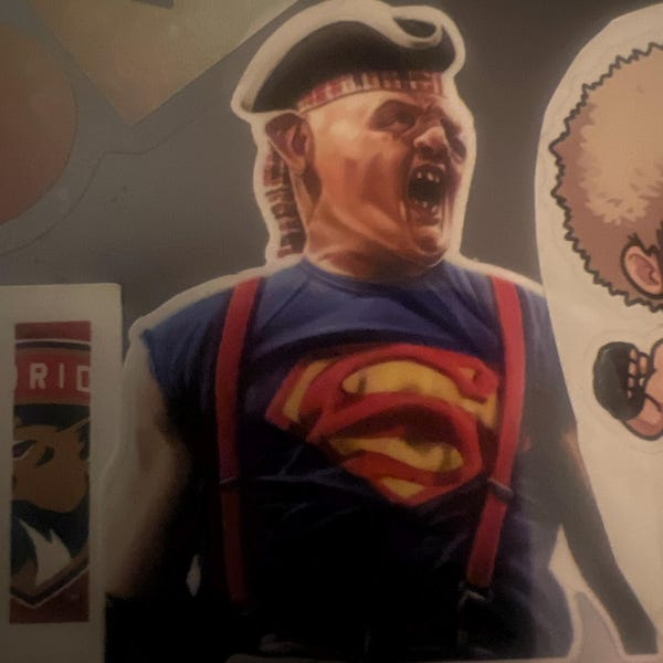 Goonies Sloth 80s Movie Waterproof Stickers | Sloth Vinyl Cut Stickers ...