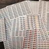 Upper Body Workout Stickers, Set of 50, Exercise Stickers, Fitness ...