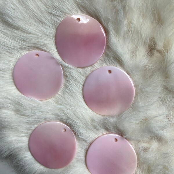 Top Quality Natural Queen Conch Shell Round Pendant (extra/large/medium ...