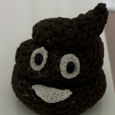 Crochet Poop Emoji Pattern - Etsy