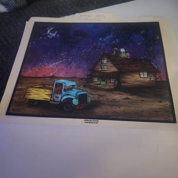 The Middle of Nowhere Print - Etsy