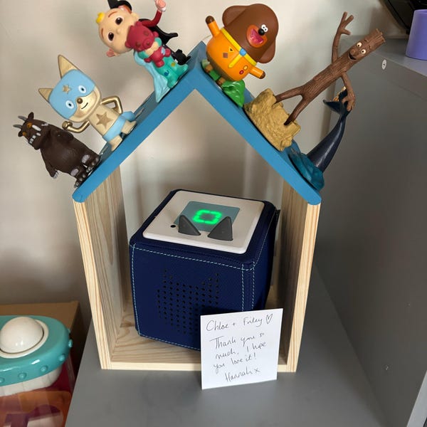 Tonie Shelf House, Tonies Box CHOOSE YOUR COLOURS Audio Player, Holder ...