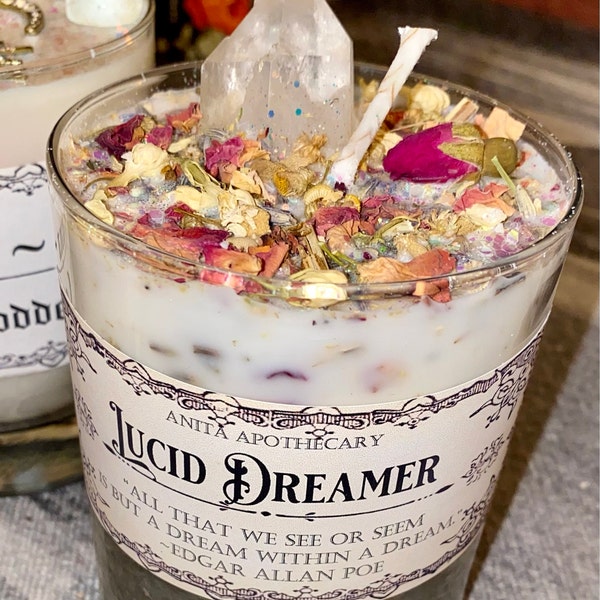 ORIGINAL Lucid Dreamer Candle ~ Dream Spell, Dreams, Dream Magick ...