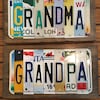 License Plate Sign, Grandpa Gift, Grandpa Sign, Grandpa's Birthday Gift ...