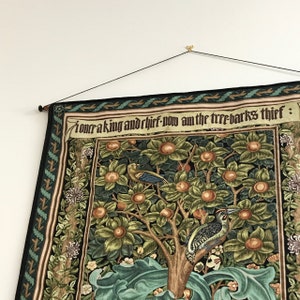 29 48 Stained Hanging Rod for Quilt Tapestry - Etsy