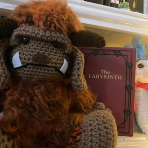MADE TO ORDER Large or Small Ludo From the Labyrinth Plush Crochet ...