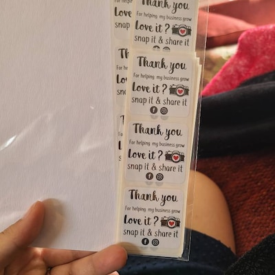1 Pack Has 24 Labels, Social Media Labels, Snap It and Shared It, Small ...