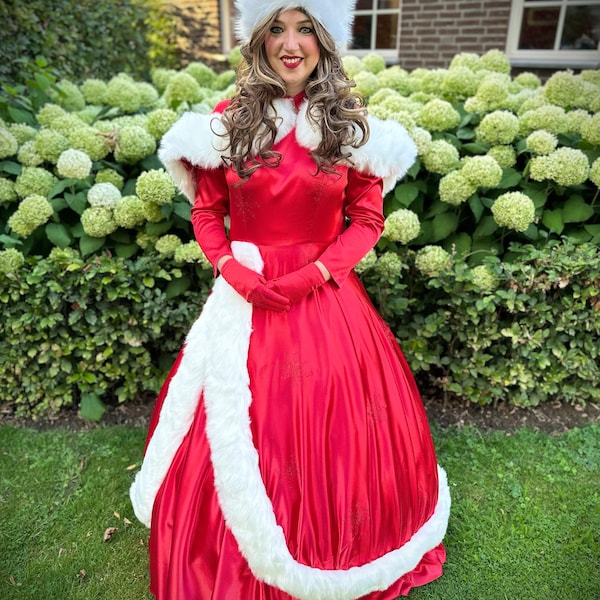 Judy Red Dress White Christmas Costume - Etsy
