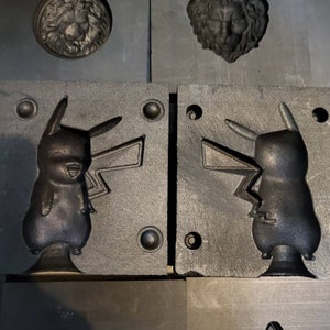 Custom 2 Sided COIN Logo Graphite Molds. - Etsy