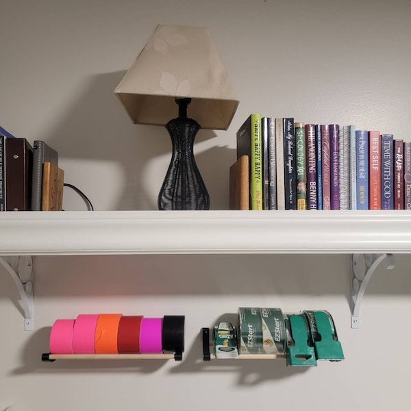 Tape Ribbon Organizer and Storage Wall Mount, Many Colors, Fast ...