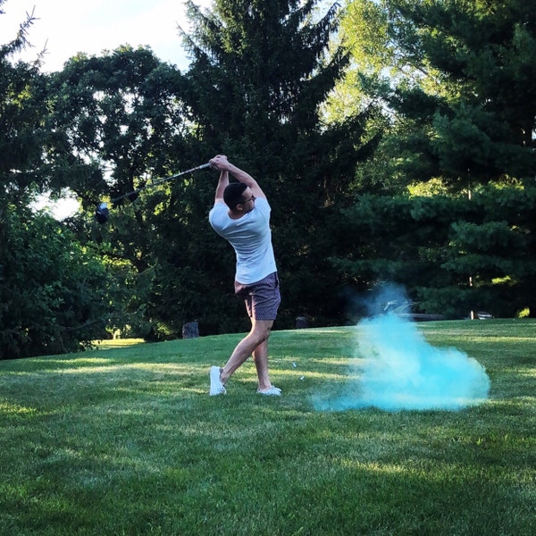 Golf Ball Powder Reveal Golf Ball in Any Color! Designed With 5x Powder ...