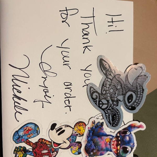 Stitch Riding A Sea Turtle Mandala Holographic Water Resistant ...