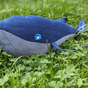 Denim Whale Instant Digital Printable Sewing Pattern With Step - Etsy