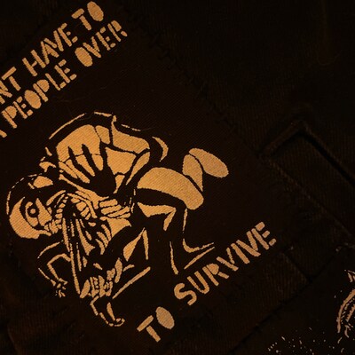 Your Heart is A Muscle Punk Sticker - Etsy