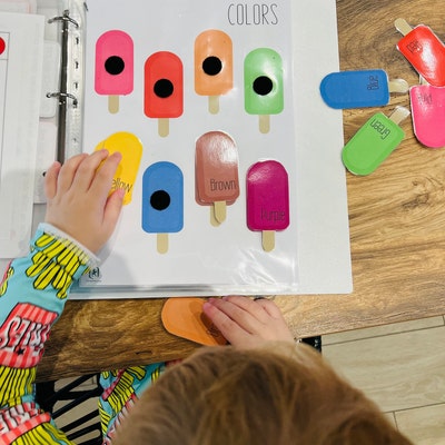 Buy Printable DIY Toddler Binder Book, Learning Book, Busy Book ...