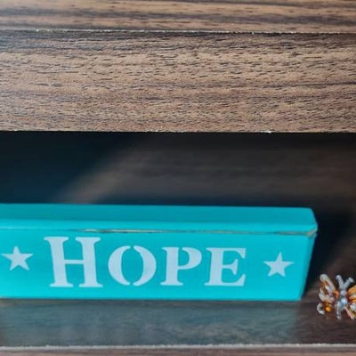 Single Word Blocks Country Shelf Sitter Wood Sign Choose Any 1 Great ...