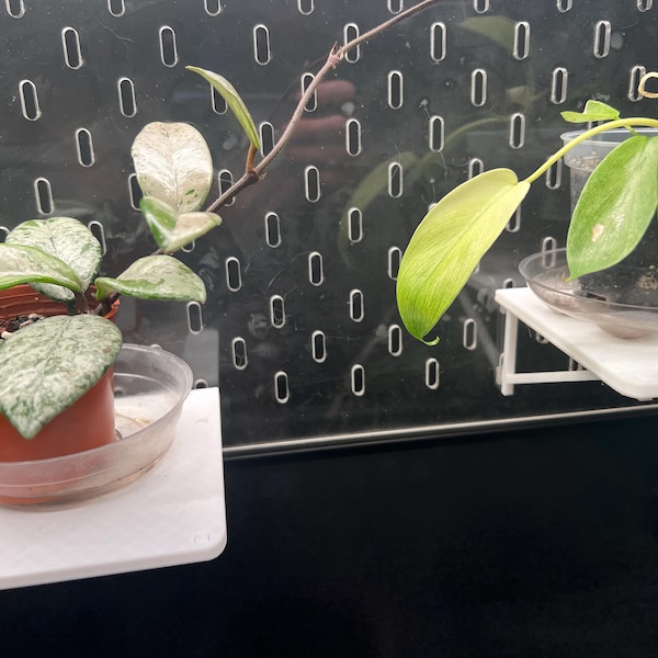 IKEA SKADIS SHELF Minimalistic Pegboard Uppspel Accessories Office Work ...