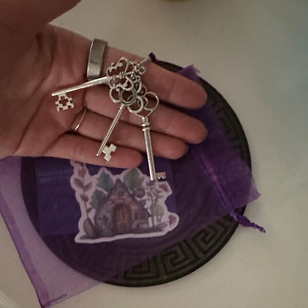 Hekate's Wheel Key Chain - Choice of 2 Versions - Etsy