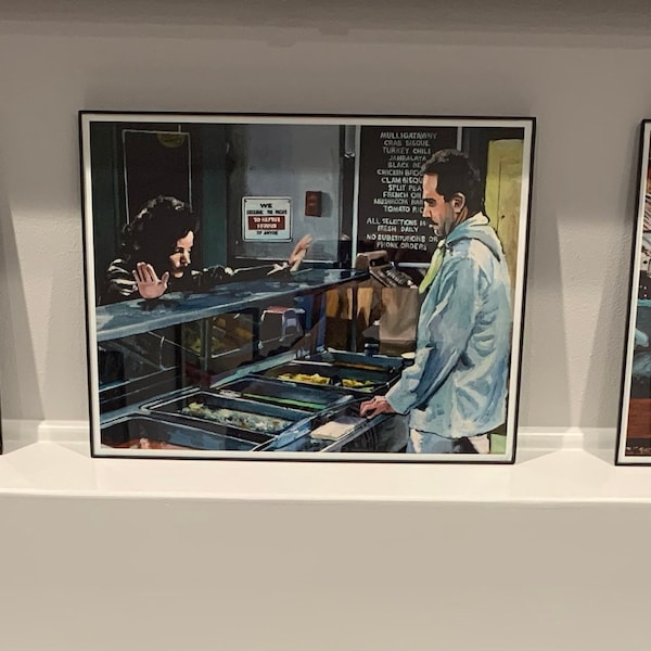Fire! George Costanza From Seinfeld Art Prints - Etsy
