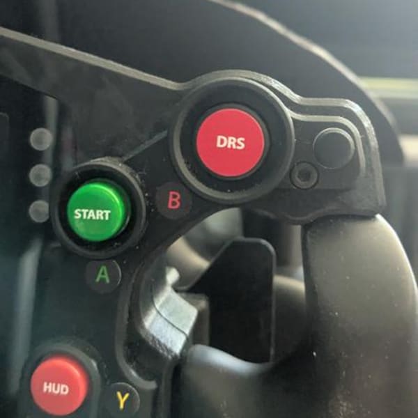 Fanatec Rally Module 10mm Stickers for Various Simulator Wheel/button ...