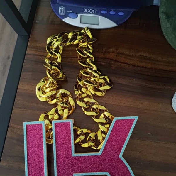 Custom Swag Spinner Chain Logo Miami Cuban Link Swag Bling Turnover ...