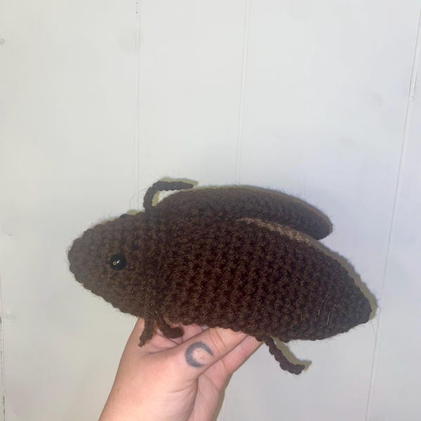 Crunch the Cockroach Crochet Pattern, Amigurumi Pattern - Etsy