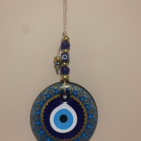 Large Round Bead, Large Evil Eye Decor, Turkish Eye Hanging, Greek Eye ...