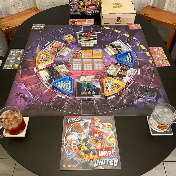 Twilight Struggle Vinyl Playmat Gameboard Custom Product unofficial ...