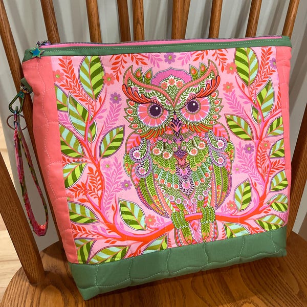 Tula Pink- Coin Purse, Gift for Friend, Small Zipper Bag, Zipper Bag ...