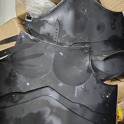 Medieval Knight Leg Guard &sabaton Armor, Larp Armor, Cosplay Armor ...