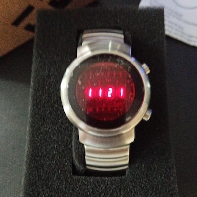 Morse Code Sound and Morse Code LED Blinking Watch Custom Your Radio Ham Call Sign or Custom ...