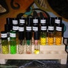 Wooden Display Rack Product Bottles of 13/16 Outer Diameter 3 Row ...