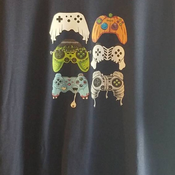 Halloween Skeleton Zombie Gaming Controllers Mummy Boys Kids PNG - Etsy