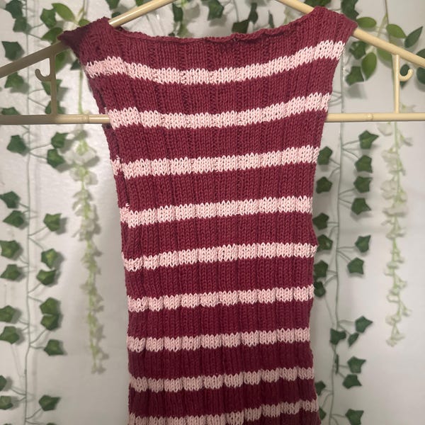 Tuesday Top- PDF Beginner Knitting Pattern- Ribbed Knit - Etsy