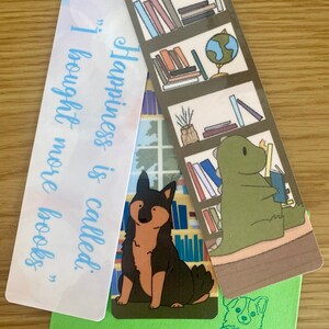 Cute Duck Bookmark Bookish, Duck Lover, Reader Gift and Laminated One ...